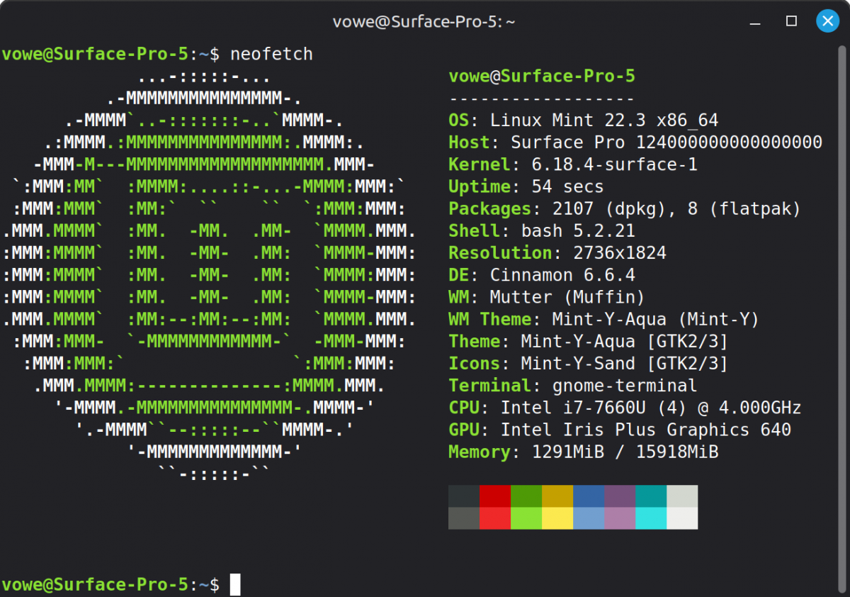 Linux Mint 22.3 “Zena” – vowe dot net